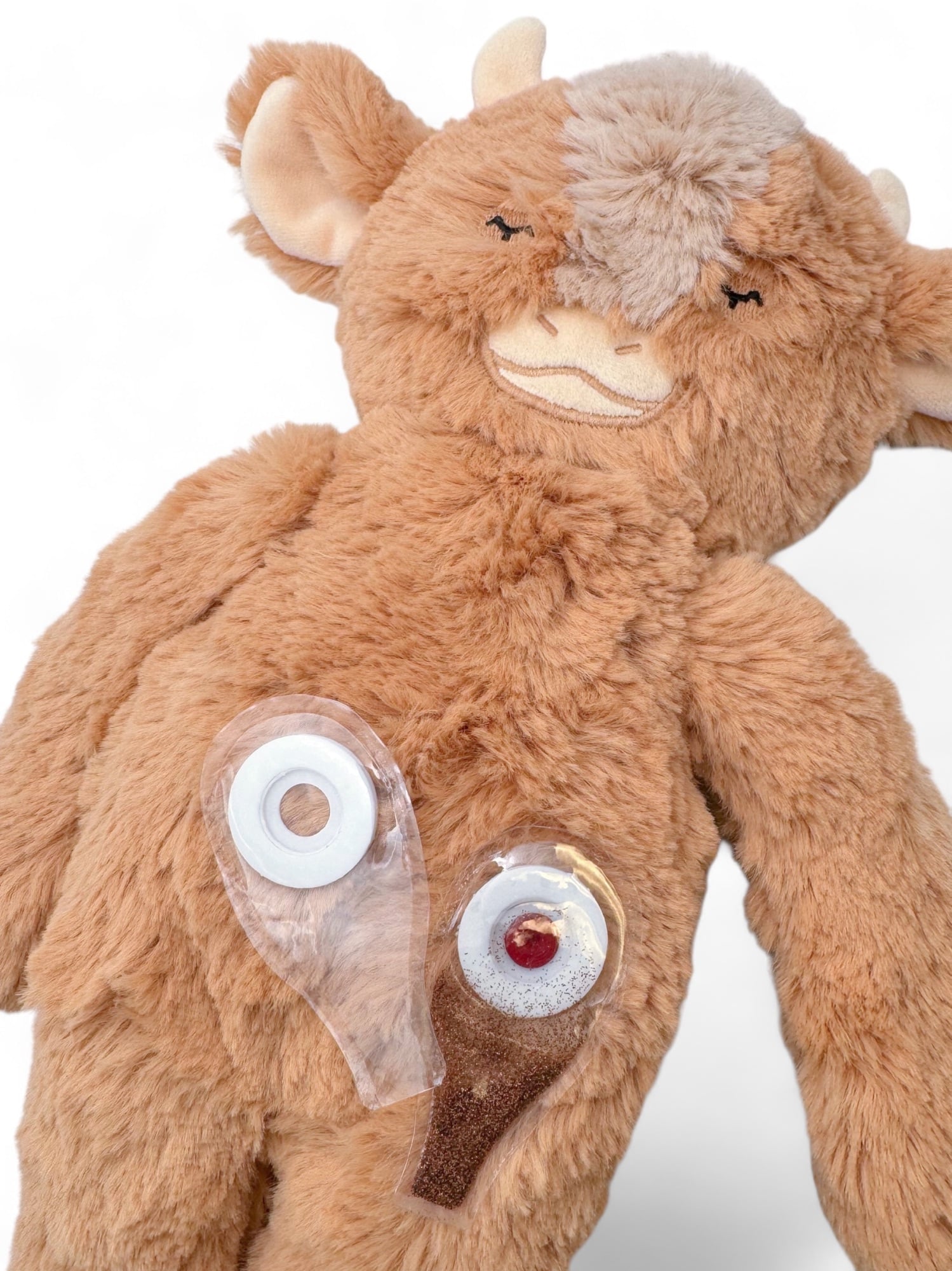 Mini Stoma and Ostomy for Doll/ Plush (sewable) • The Butterfly Pig